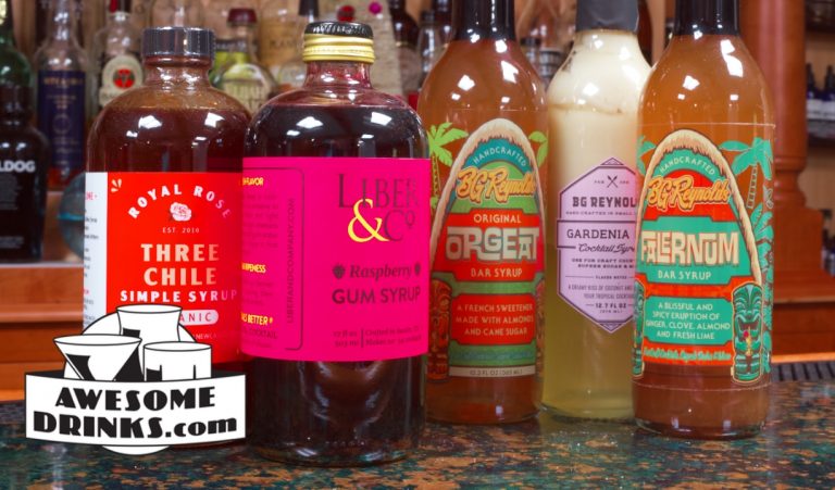 Cocktail Syrups, Why So Many Options? – Awesome Drinks
