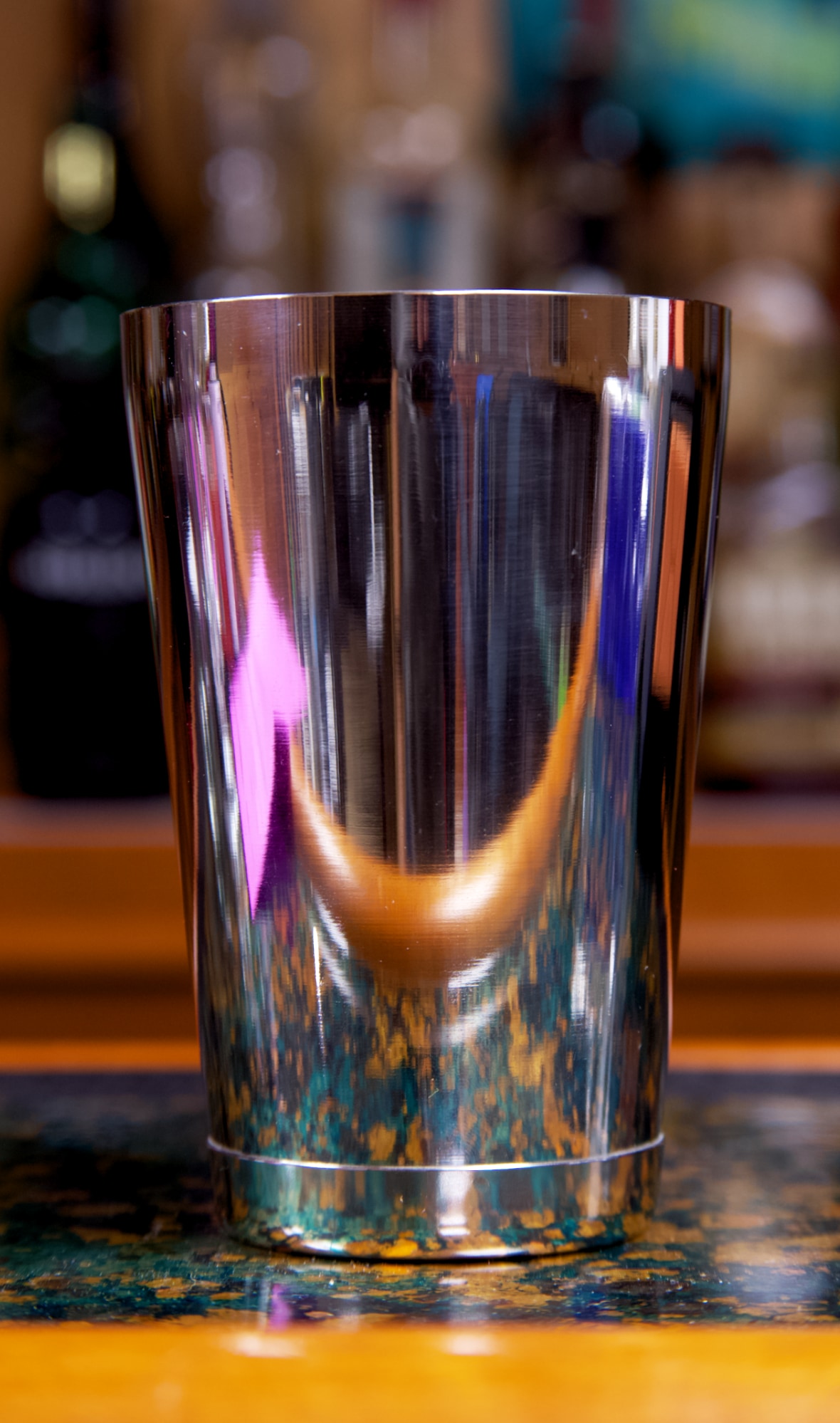 18 oz Weighted Polished Short Shaker Tin – Awesome Drinks